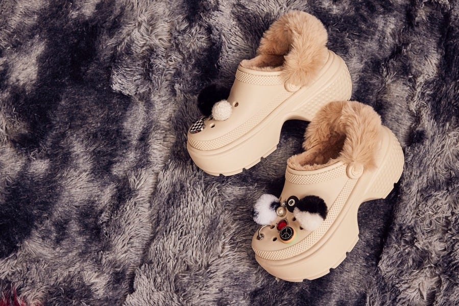Новые модели меховых кроксов — для модных тусовщиц и любительниц ...